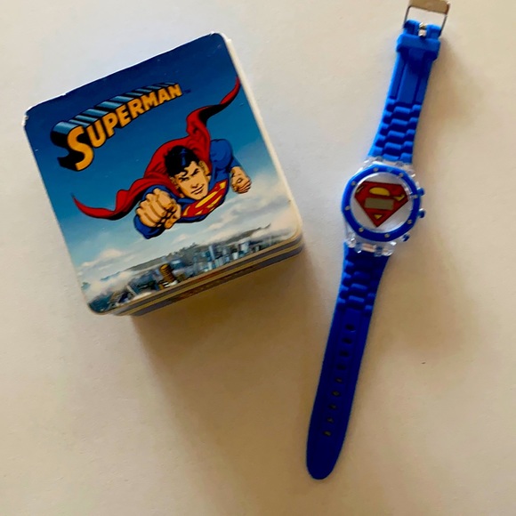 DC Comics | Accessories | Vintage Childrens Superman Watch | Poshmark